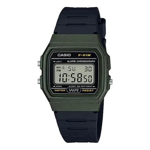 Casio Digital Watch - Black/green