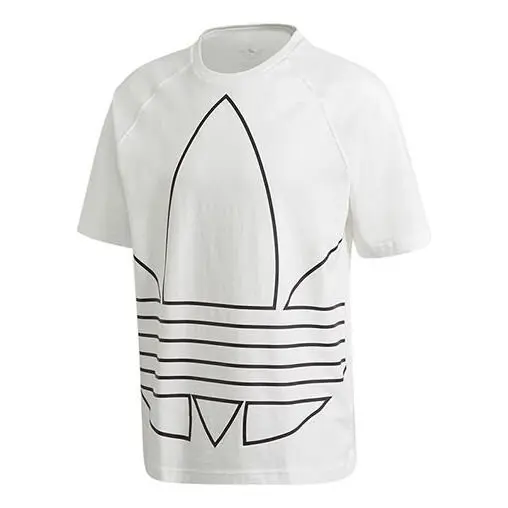 Adidas Originals Bg Trf Out Tee Sports Short Sleeve White - White/black