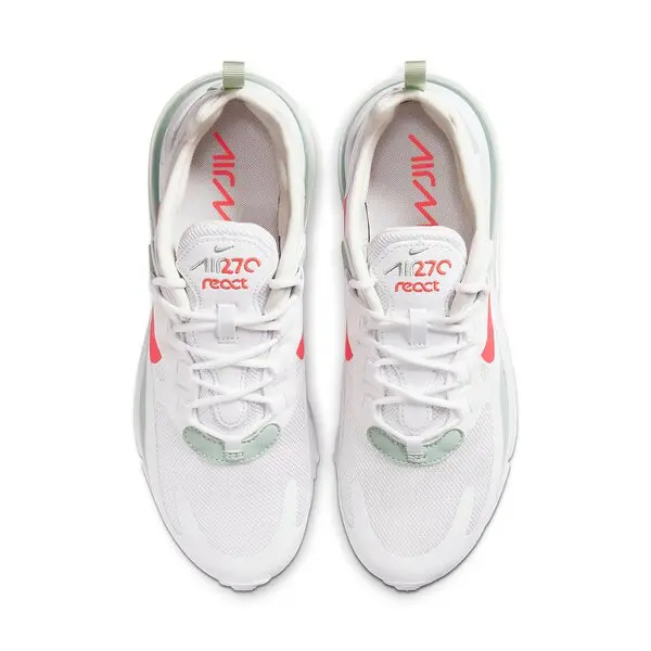 Nike Max 270 React Sneakers - White/red