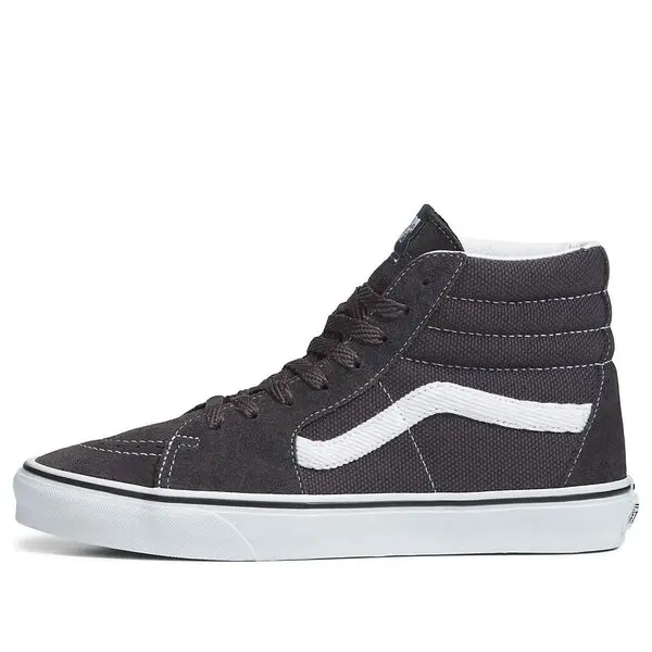 VANS Sk8-hi Suede High Top Sneakers - Black/white