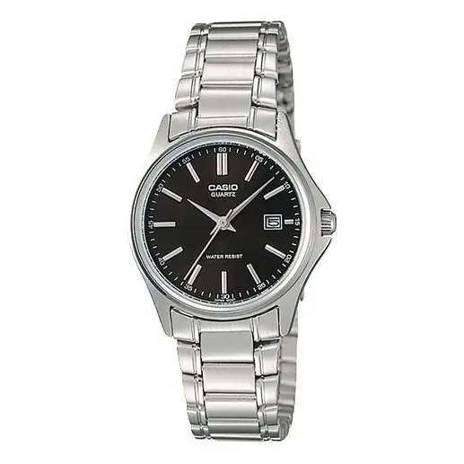 Casio Analog Stainless Steel Watch - Black