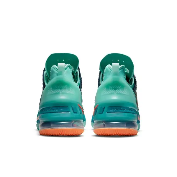 Nike Lebron 18 "we Are Family" Sneakers - Green/orange
