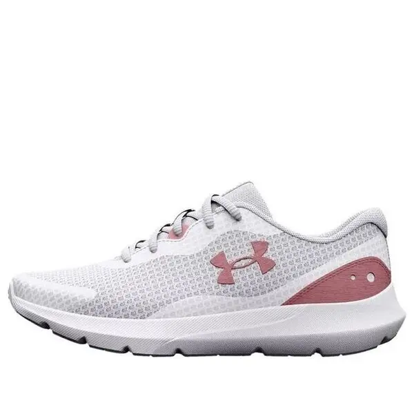 Under Armour Surge 3 Athletic Sneakers - White/pink Elixir