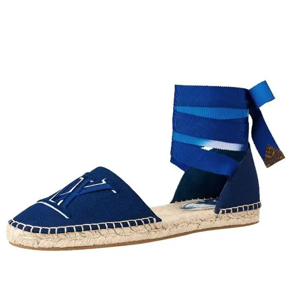 LOUIS VUITTON Starboard Espadrille Sandals - Blue