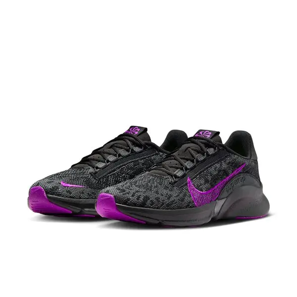 Nike Superrep Go 3 Flyknit Next Nature Athletic Sneakers - Black/anthracite/volt