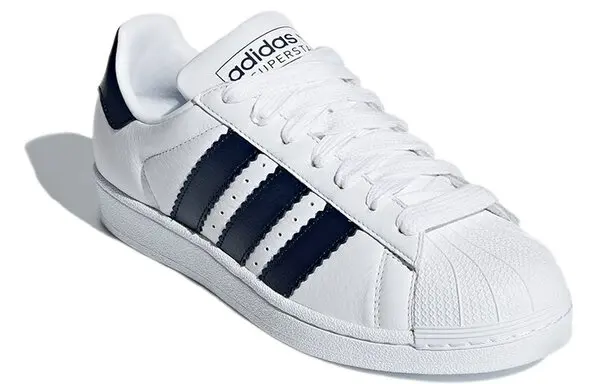 Adidas Superstar Athletic Sneakers - White