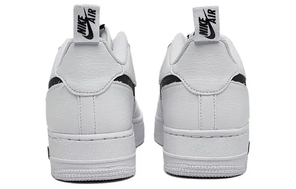 Nike Force 1 Lv8 "multi Etch Swoosh White" Sneakers - White/black