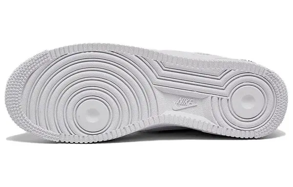 Nike Force 1 Lv8 "multi Etch Swoosh White" Sneakers - White/black