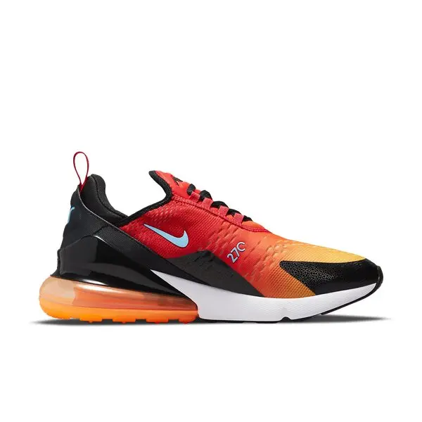 Nike Max 270 "sunset" Low Top Sneakers - Black/red