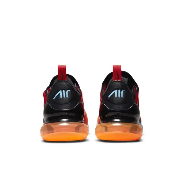 Nike Max 270 "sunset" Low Top Sneakers - Black/red