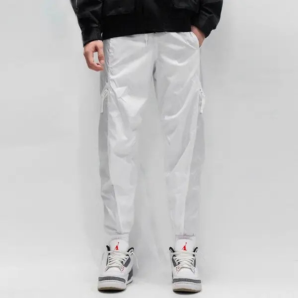 Nike Contrast Stitched Windproof Tie Woven Sweatpants For