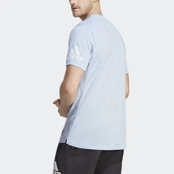 Adidas Run It T-shirt - Blue Dawn