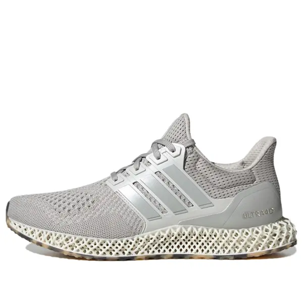 Adidas Ultra 4d Athletic Sneakers - Grey/white/silver