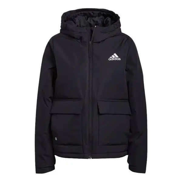 Adidas Hooded Jacket - Black