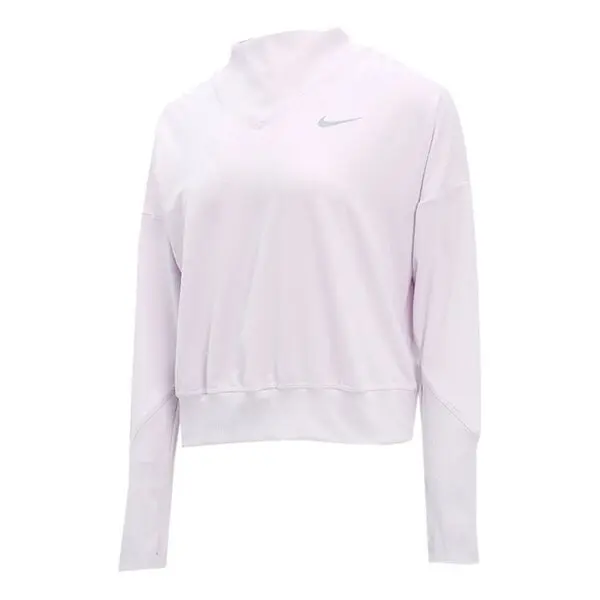 Nike Long Sleeve Performance Pullover - Pinkred