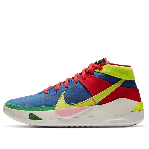 Nike Kd 13 "ny Vs. Ny" High Top Sneakers - Blueredyellow