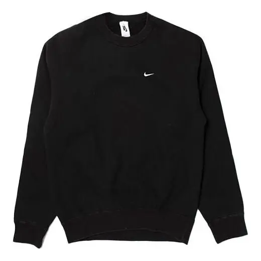Nike Lab Nrg Fleece Crew Round Neck Pullover - Black
