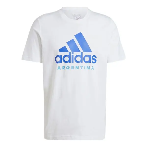Adidas Argentina Dna Graphic T-shirt Asia Sizing - White