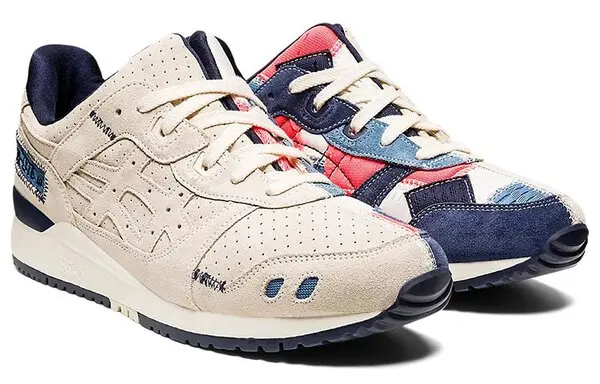 Asics Gel Lyte 3 Og "patchwork" Sneakers - Cream