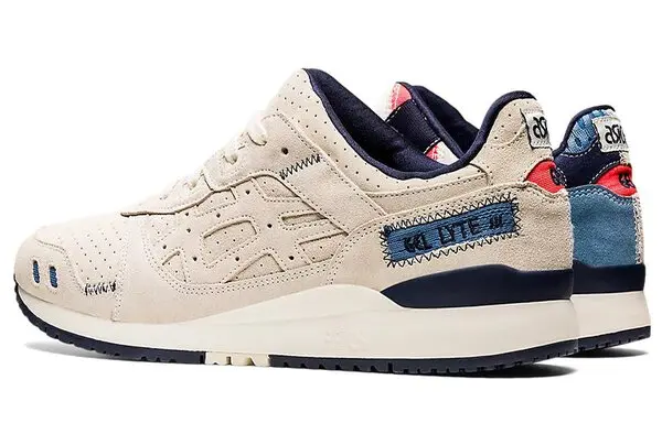Asics Gel Lyte 3 Og "patchwork" Sneakers - Cream