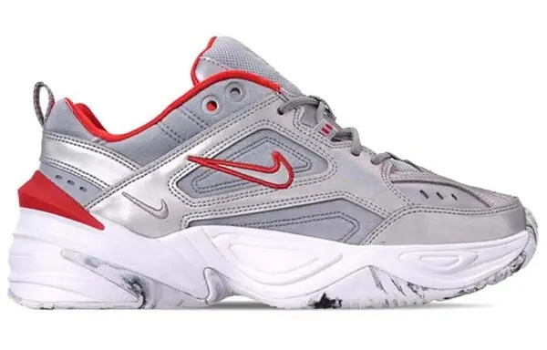 Nike M2k Tekno Metallic Sneakers - Silver