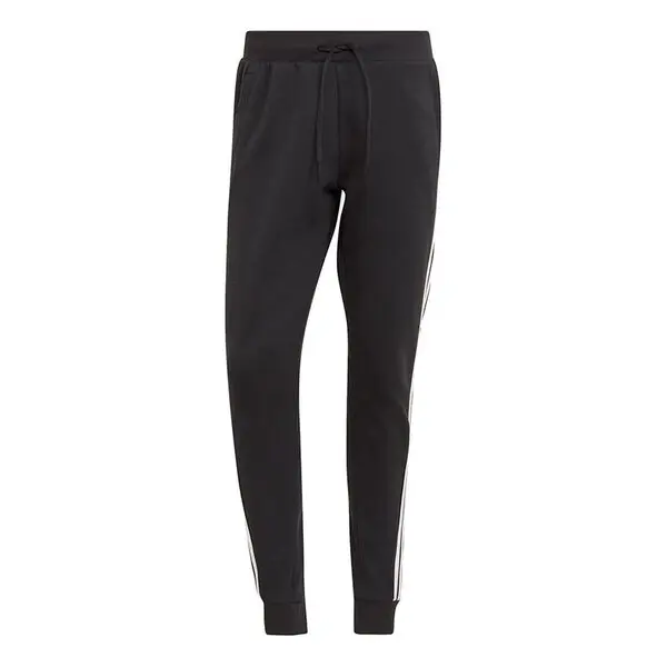 Adidas Fi Pant 3s Casual Classic Stripe Sports Long Pants - Black