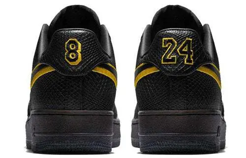 Nike Force 1 Low Premium " Mamba" Sneakers - Black