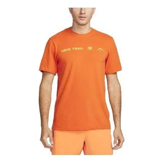Nike Dri-fit Ssnl Trail T-shirt - Orange