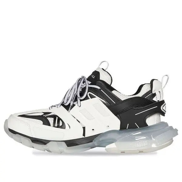 Balenciaga Track Sneaker Clear Sole - Black/white