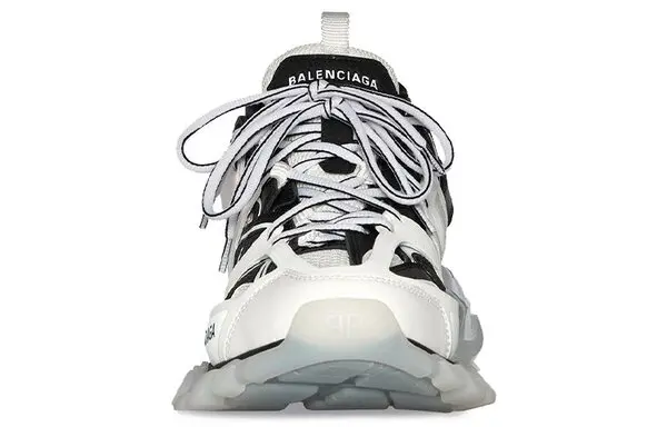Balenciaga Track Sneaker Clear Sole - Black/white