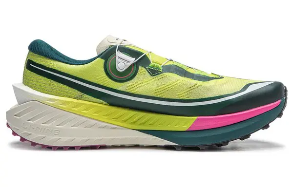 LI-NING Dilu Pro Arnt002-4 Sneakers - Yellow/green/pink