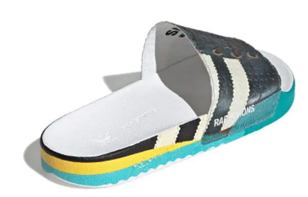 Adidas X Raf Simons Samba Adilette Slides