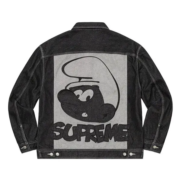 Supreme Fw20 Week 1 Denim Jacket - Black