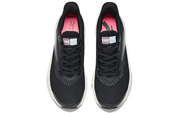 ANTA Edge Low Top Sneakers - Black/white/grey