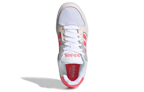 Adidas Entrap Low Top Sneakers - White/pink