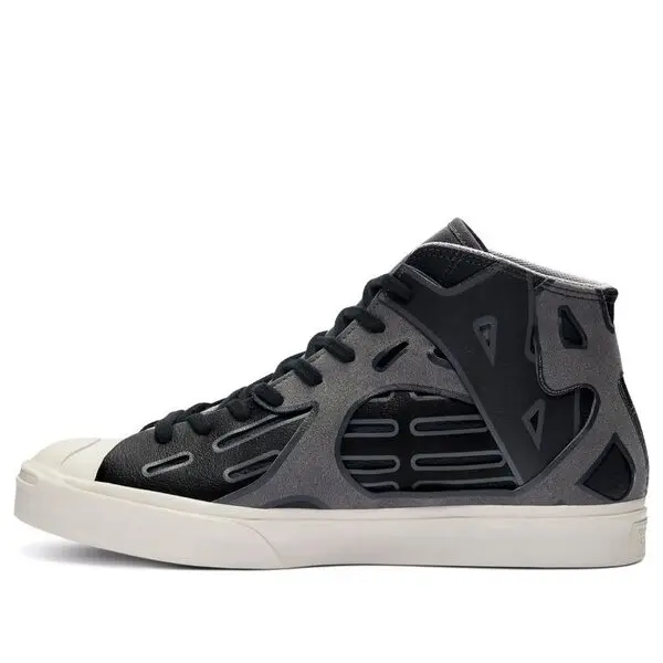 CONVERSE Feng Chen Wang X Jack Purcell Mid Sneakers - Black