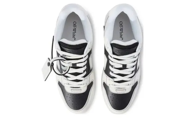 Off-White Out Of Office" Low Top Sneakers - Black/white