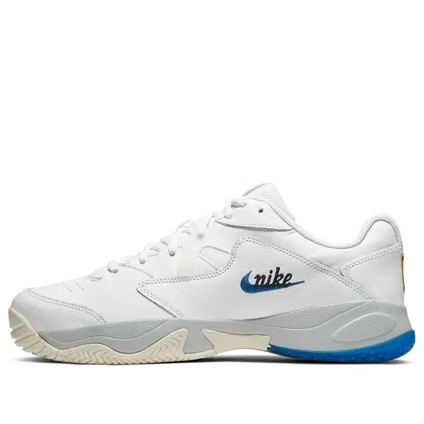 Nike Court Lite 2 Premium Sneakers - White/blue