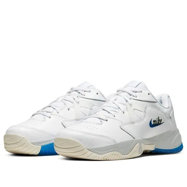 Nike Court Lite 2 Premium Sneakers - White/blue