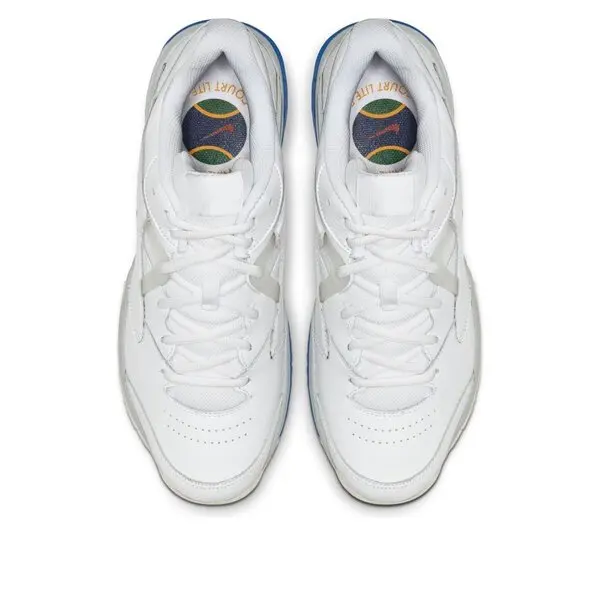 Nike Court Lite 2 Premium Sneakers - White/blue