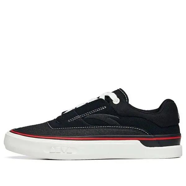 ANTA A-shock Low Top Sneakers - Black/white/red