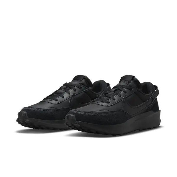Nike Waffle Debut Casual Sneakers - Black