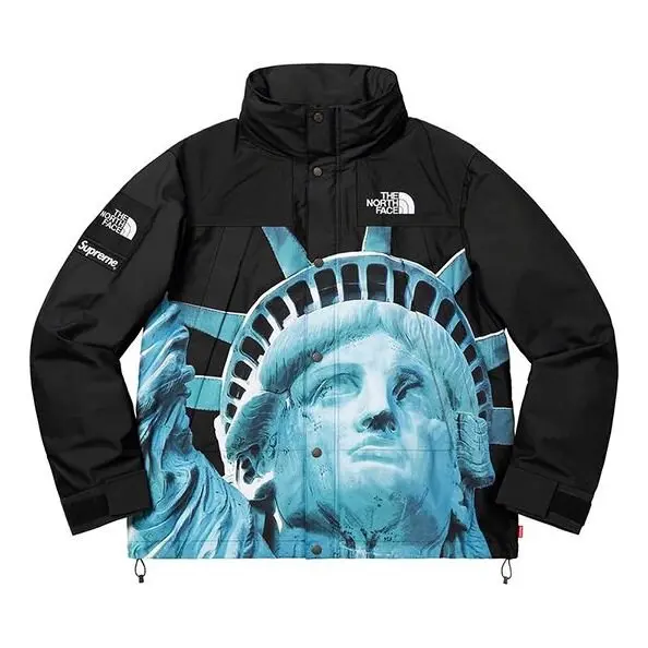 Supreme X The North Face Statue Of Liberty Mountain Jacket - Black