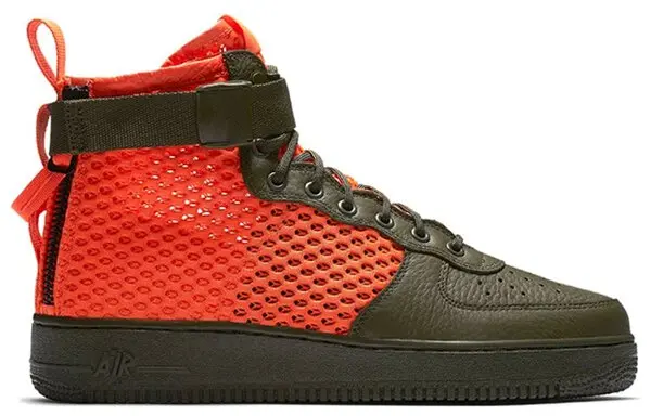 Nike Sf Air Force 1 Mid Qs Sneakers