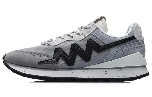 LI-NING Athletic Sneakers - Grey/black