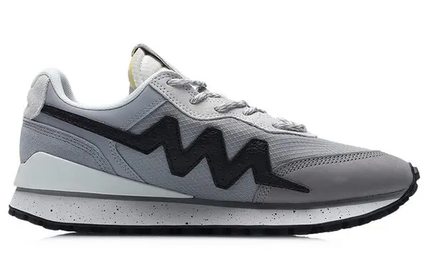 LI-NING Athletic Sneakers - Grey/black