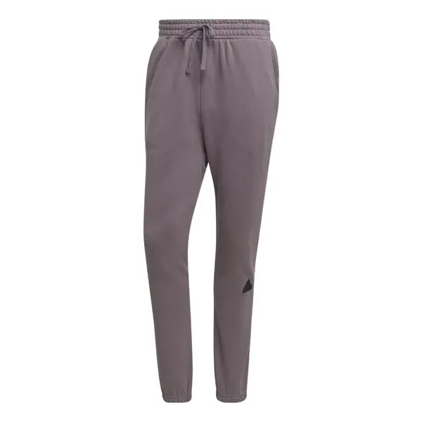 Adidas Solid Color Logo Casual Bundle Feet Sports Pants/trousers/joggers Rose Brown - Multi-color
