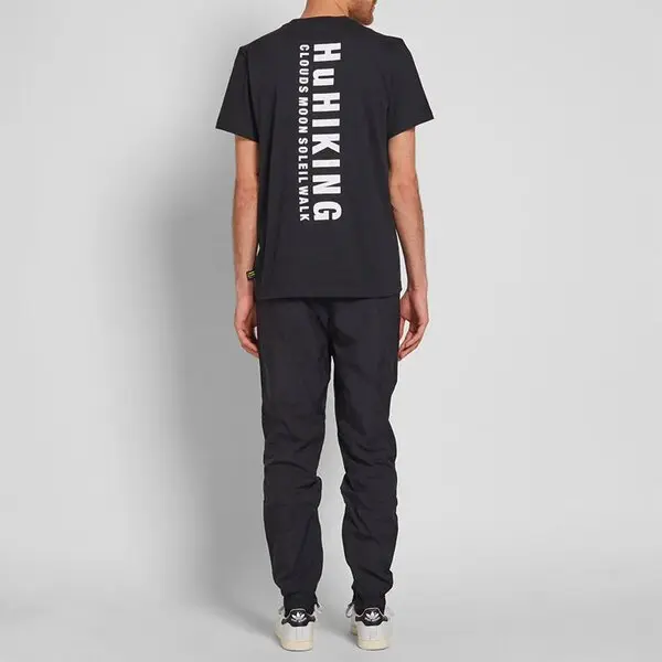 Adidas Originals Logo Casual Sports Round Neck Short Sleeve - Black