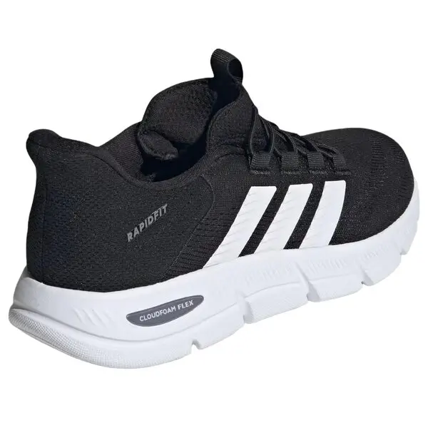 Adidas Cloudfoam Flex Rapidfit Shoes - Core Black/cloud White/grey Three