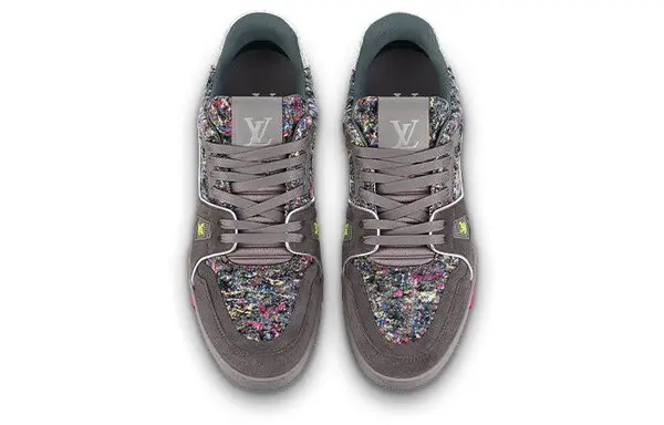 LOUIS VUITTON Trainers - Grey/silver/multi-color